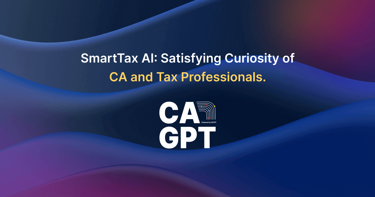 Suvit's CAGPT: Simplify Your Tax Practice with AI